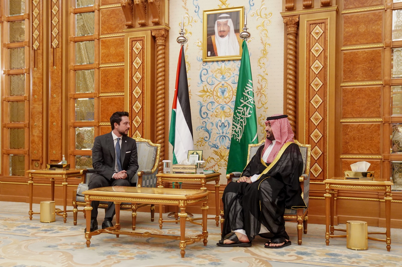 Crown Prince meets Saudi crown prince in Riyadh | HRH Crown Prince Al ...