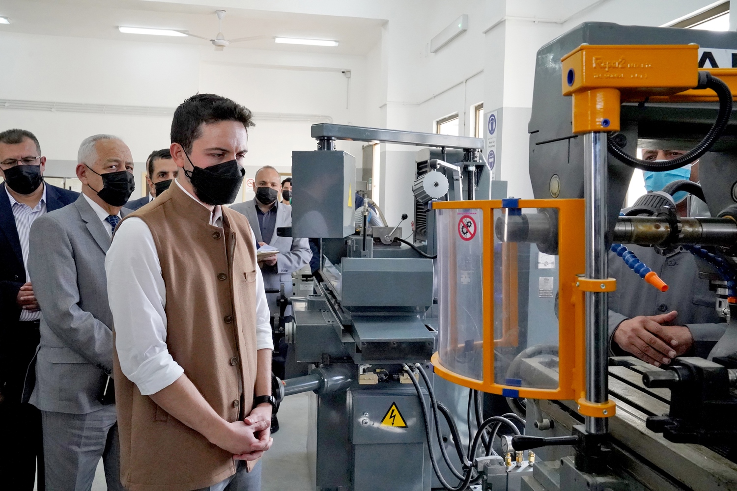 Crown Prince inaugurates engineering workshops facility at Maan ...