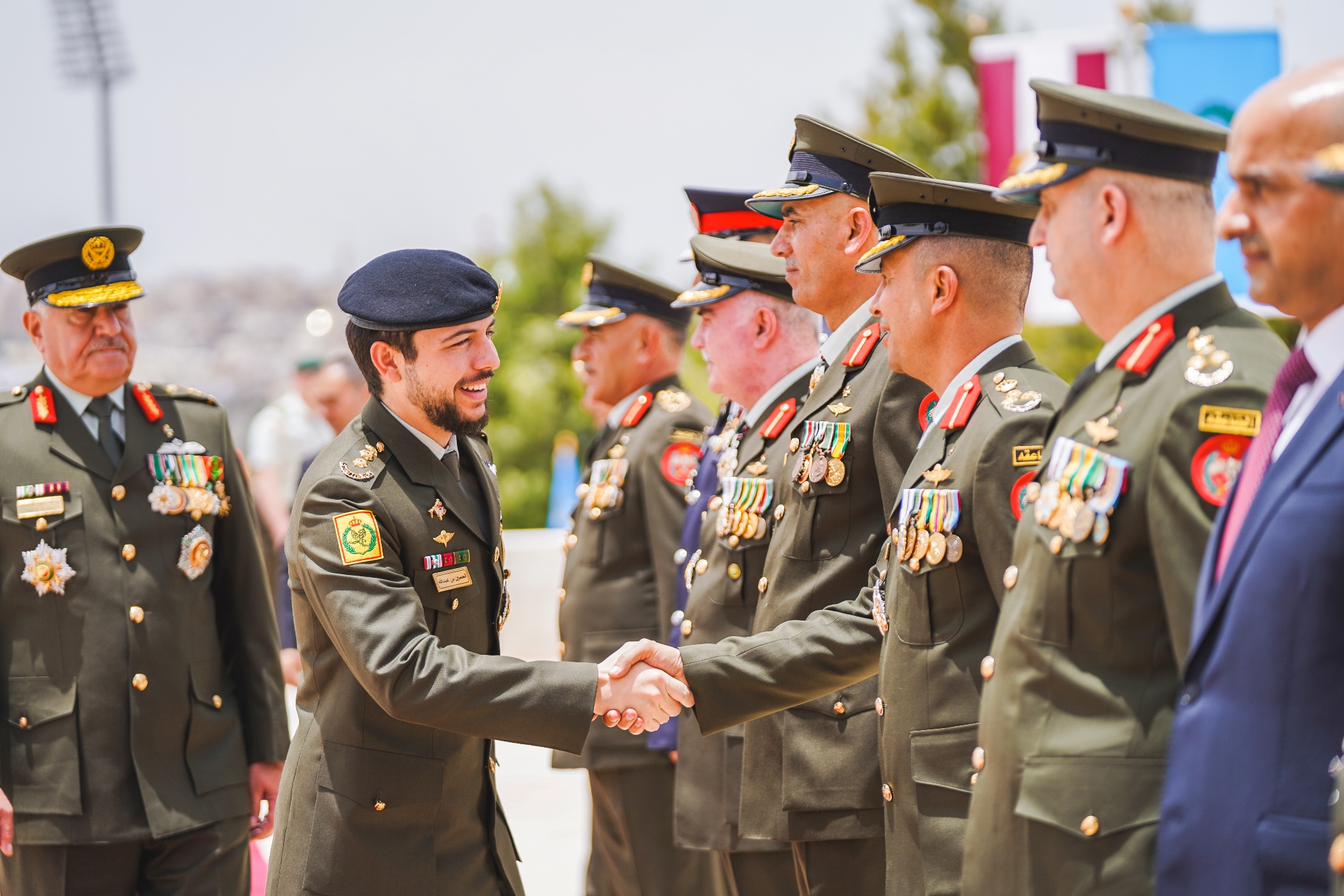 Regent attends investiture ceremony marking Army Day, Great Arab Revolt ...