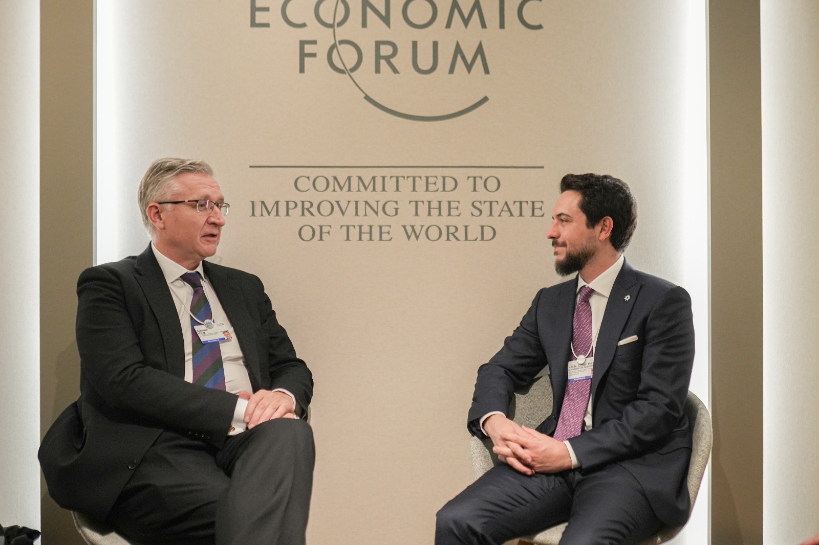 Crown Prince meets Lord Mayor of City of London in Davos | HRH Crown ...