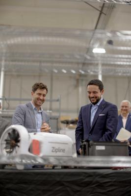 Crown Prince visits leading US company in autonomous aviation logistics ...